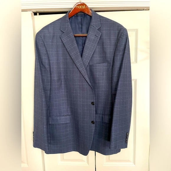 Ralph Lauren | Suits & Blazers | Navy Windowpane Sport Coat | Poshmark